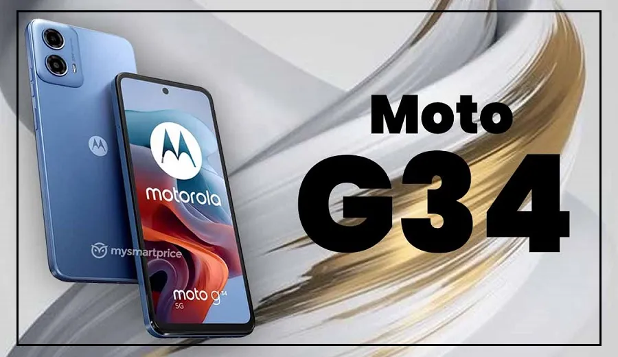 Motorola Launches Moto G34 5G with Impressive Features: Check Price - MySandesh